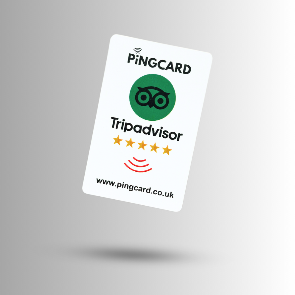 TripAdvisor Review Card – PiNGCARD